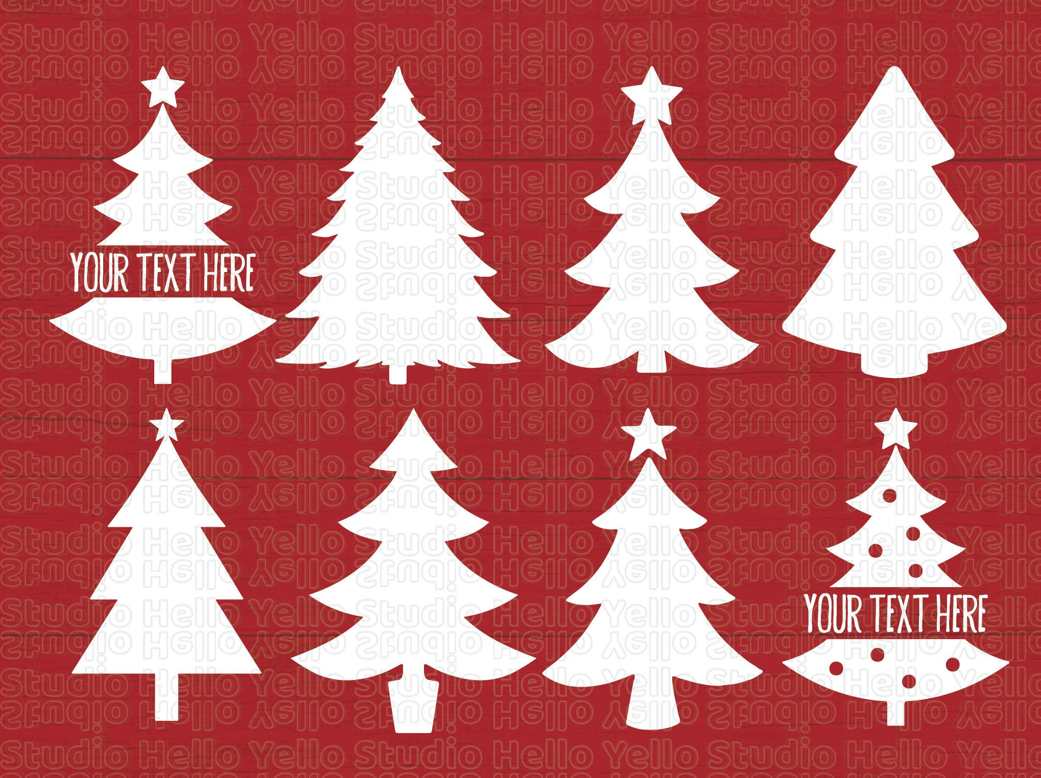 Christmas Tree Svg Bundle Christmas Svg Christmas Tree Svg - Etsy