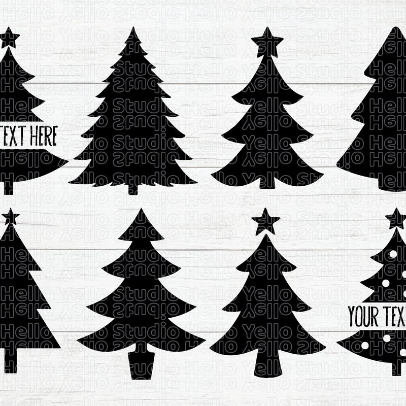 Christmas Tree Dxf - Etsy