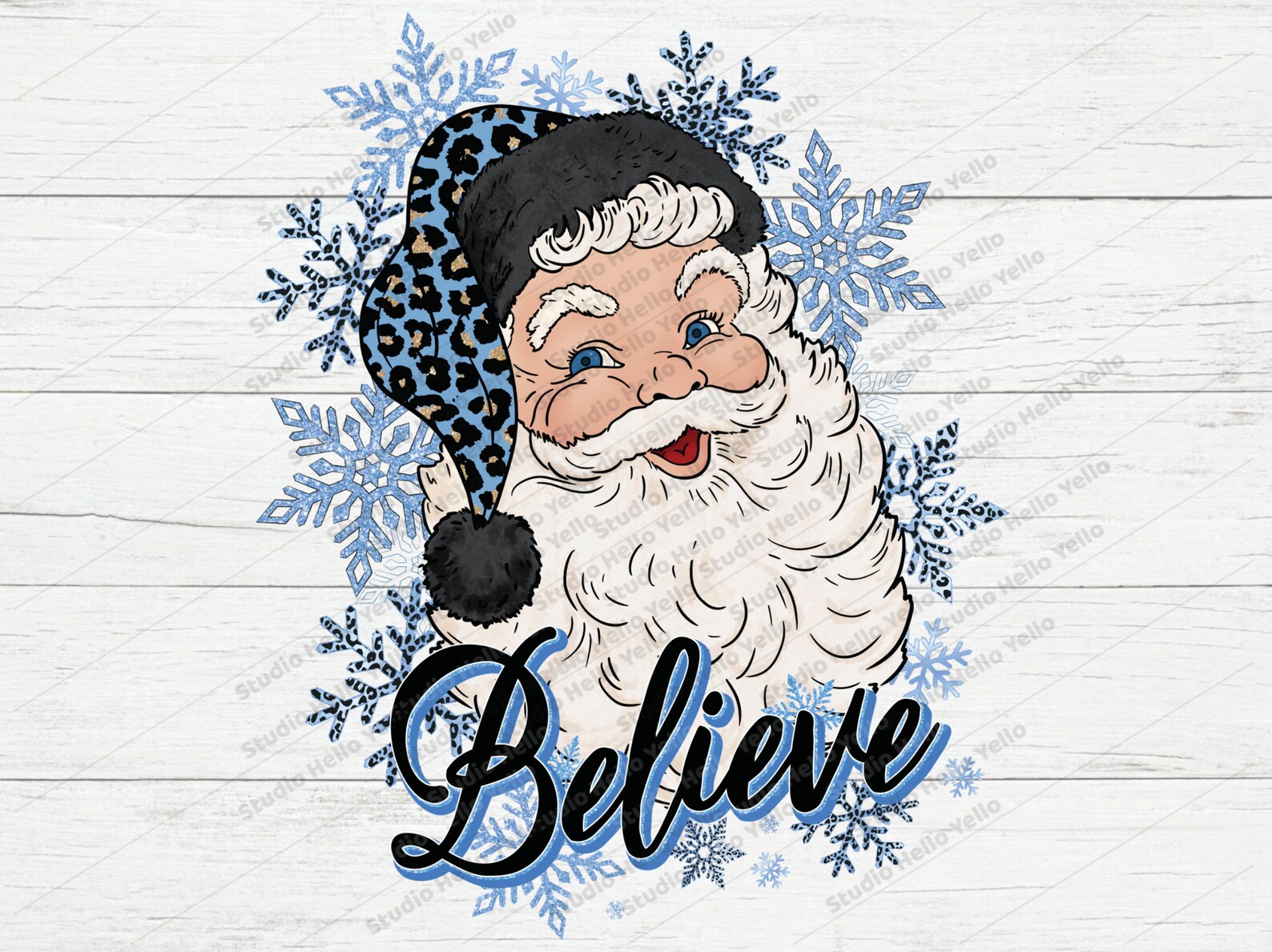 Santa Believe PNG Santa Png Christmas Png Santa Sublimation - Etsy