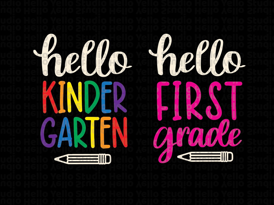 Back to school svg bundle First day of school svg School | Etsy