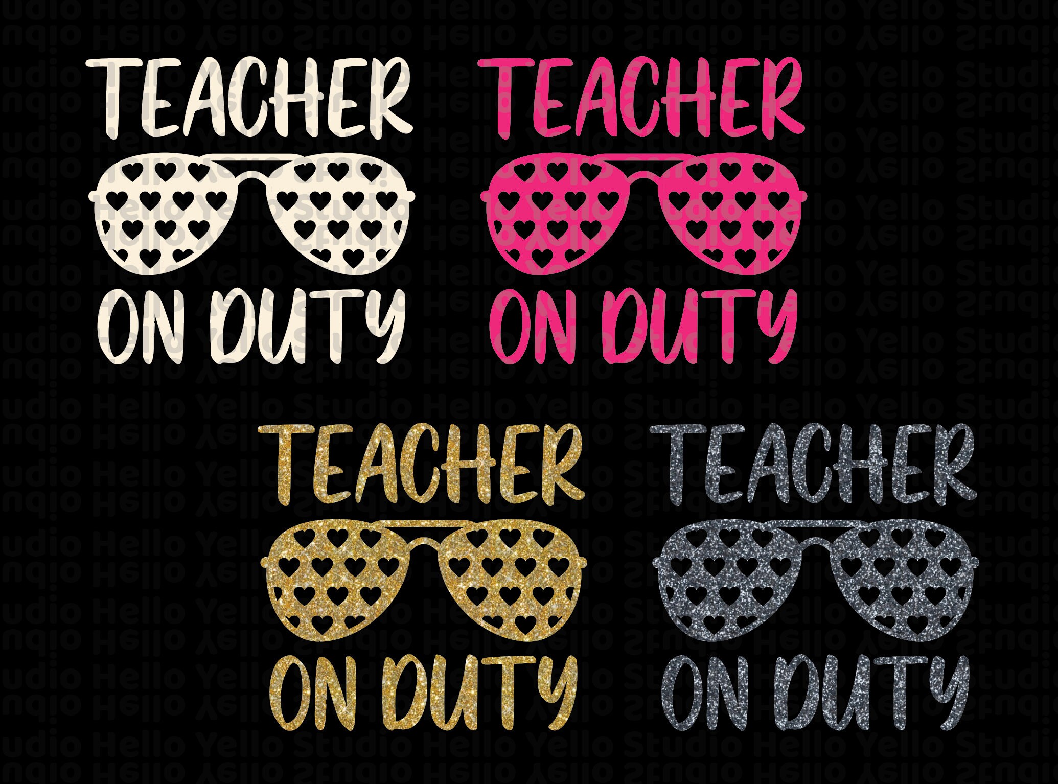 Teacher on Duty Svg Teacher Svg Teach Svg Teacher Gift Svg | Etsy