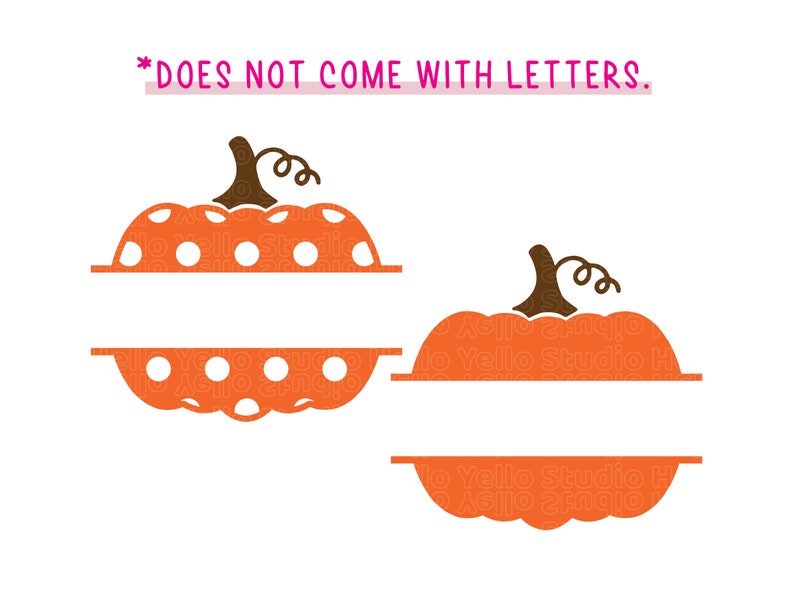 Pumpkin Split Monogram Svg Bundle, Pumpkin Svg Bundle, Fall Svg ...
