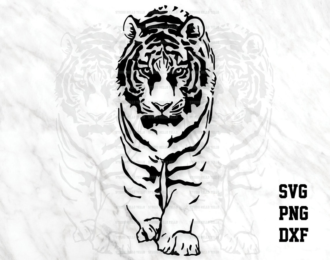 Tiger Svg, Tiger Png, Tiger,dxf,svg,clipart,vector,tattoo,tigers Eye ...