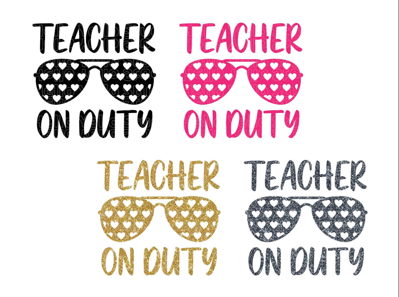 Teacher on Duty Svg Teacher Svg Teach Svg Teacher Gift Svg | Etsy