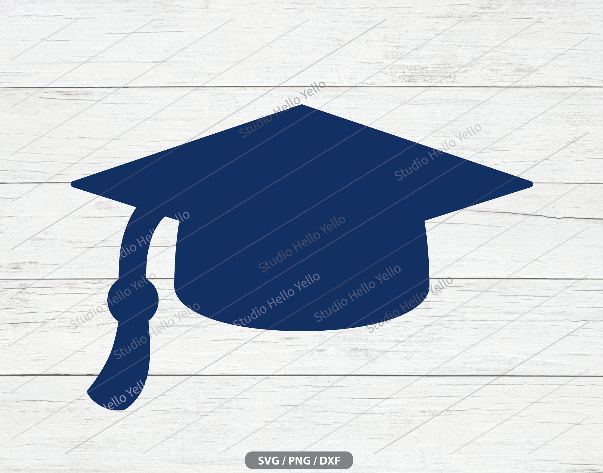 2017 Graduation Cap Clipart Blue