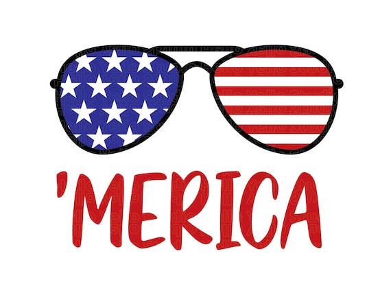 Drawing & Drafting Merica SVG 4th of July svg Flag Cricut & Silhouette ...