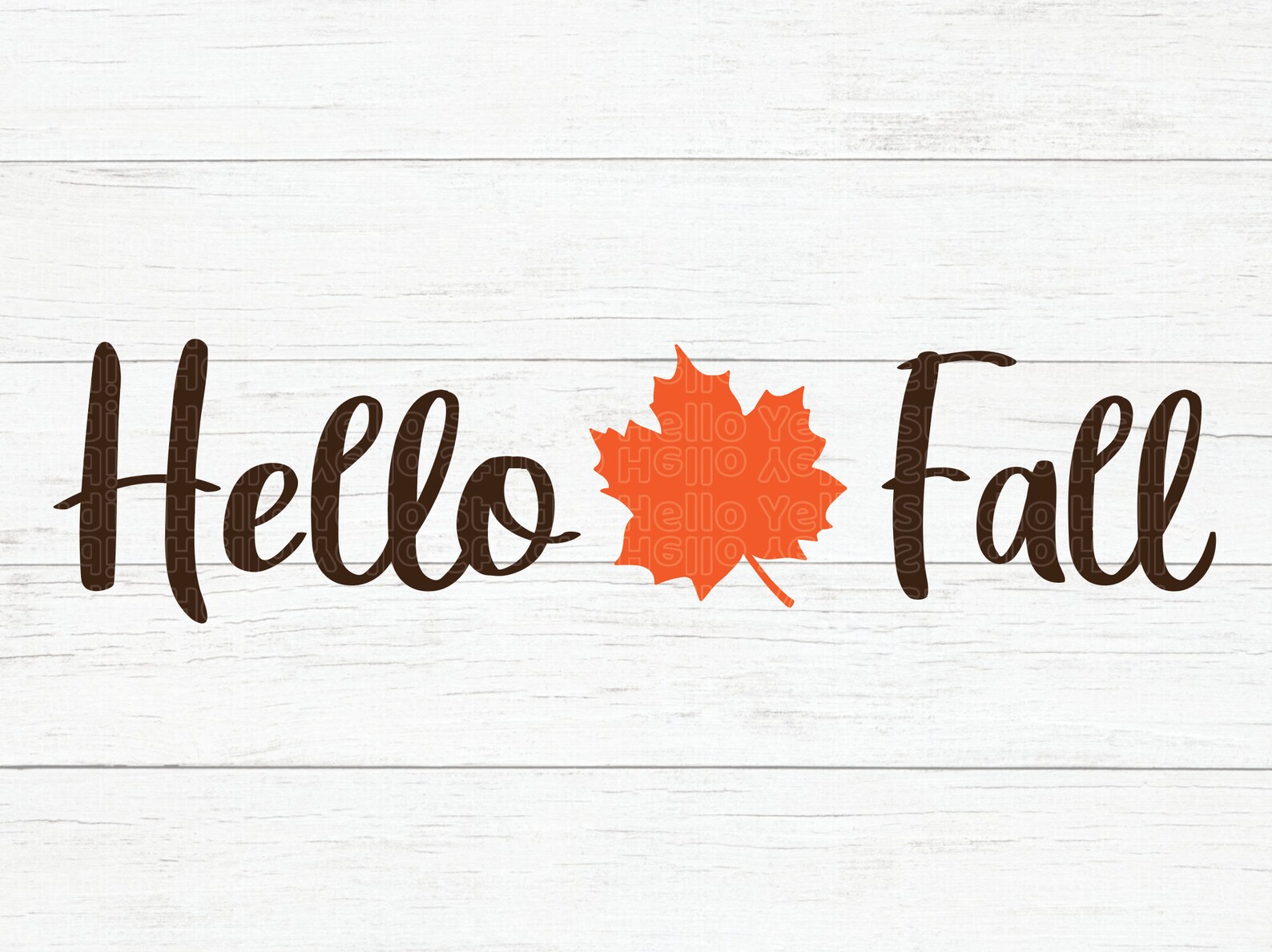 Hello Fall Svg Fall Svg Fall Door Sign Svg Fall Leaves Svg - Etsy