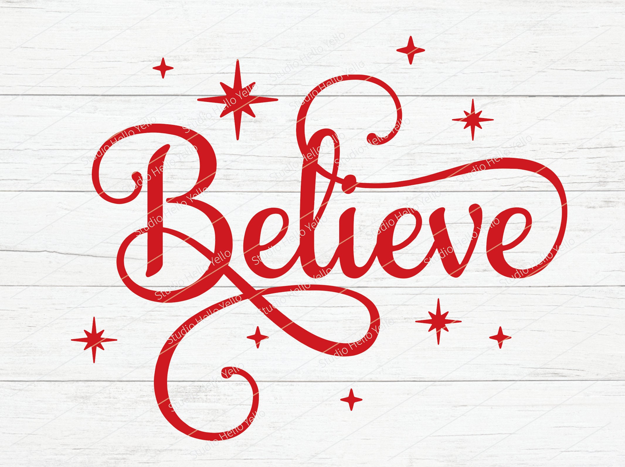 Believe SVG Png Dxf Christmas SVG Cricut | Etsy