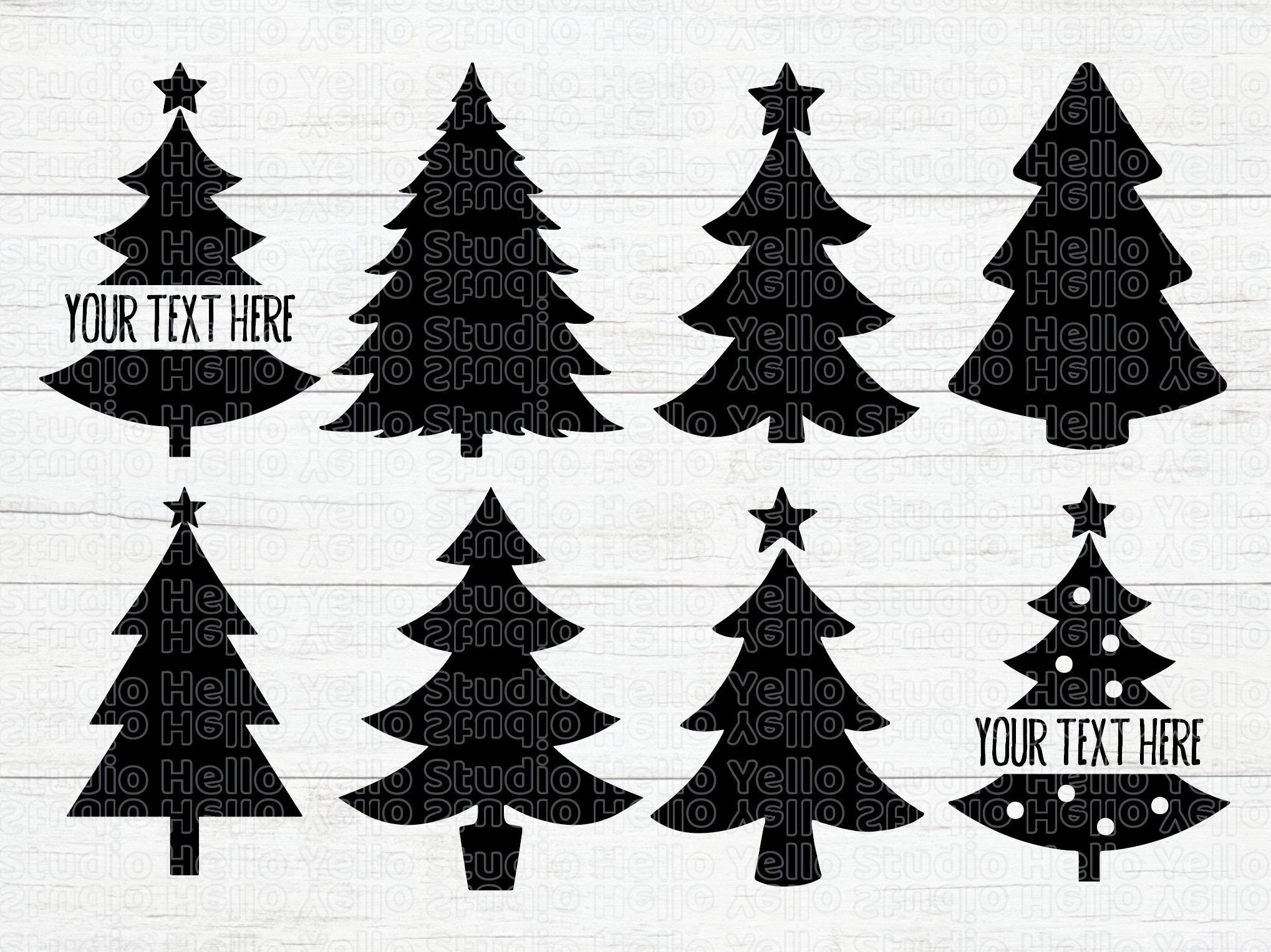 Christmas Tree Svg Bundle, Christmas Svg, Christmas Tree Svg, Christmas ...