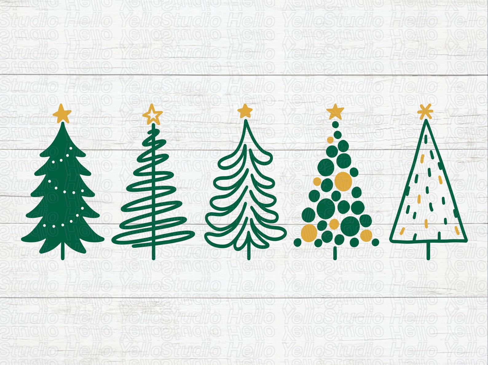 Christmas Tree Svg Bundle, Christmas Svg, Christmas Tree Svg, Christmas ...