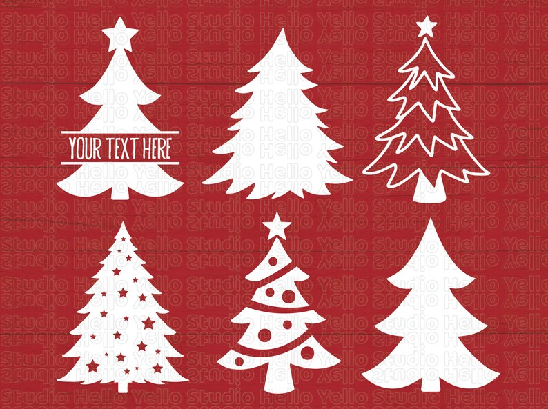 Christmas Tree Svg Bundle, Christmas Svg, Christmas Tree Svg, Christmas ...