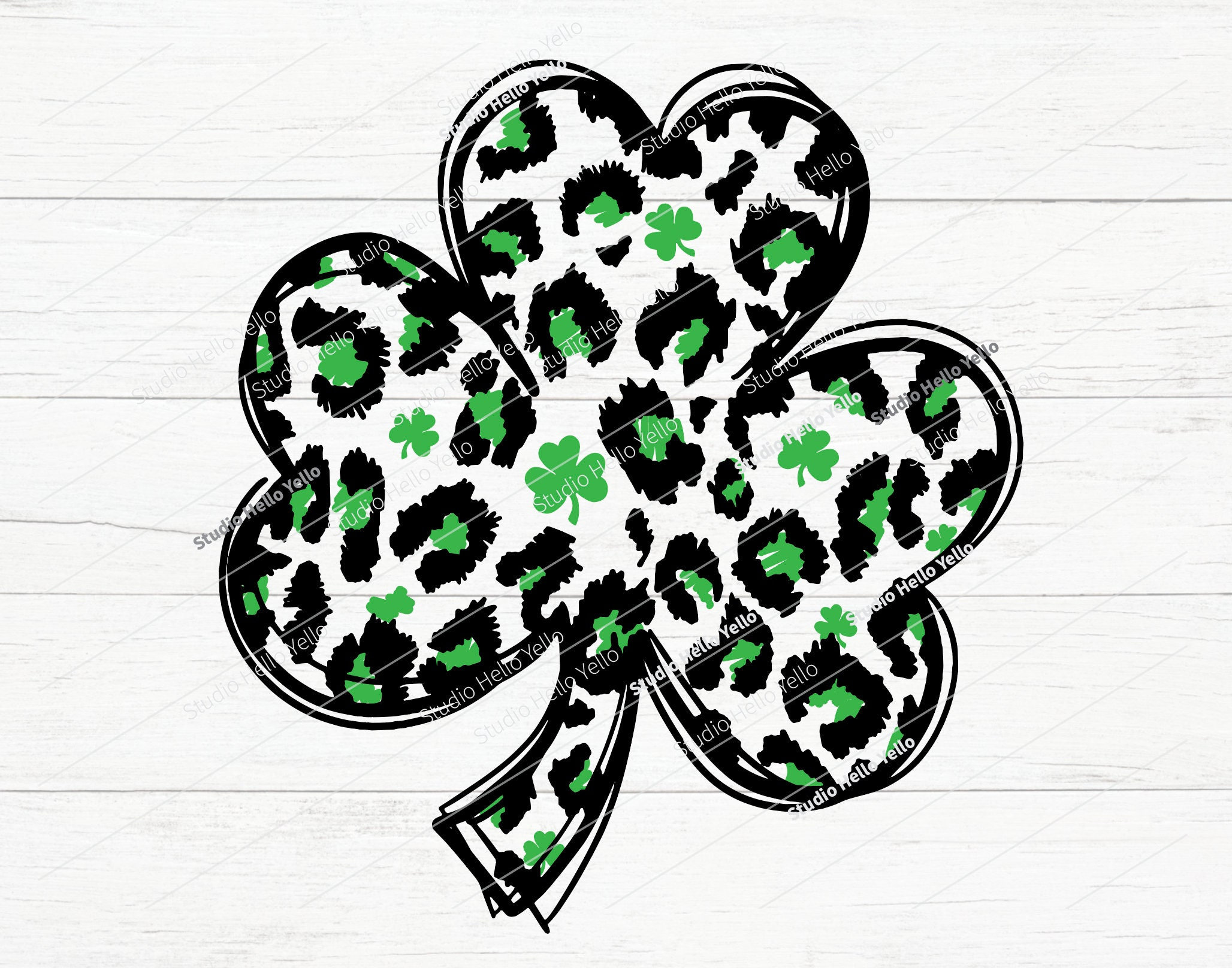 St Patricks Day Png, Leopard Shamrock Png, St Patricks Day,st Patrick ...