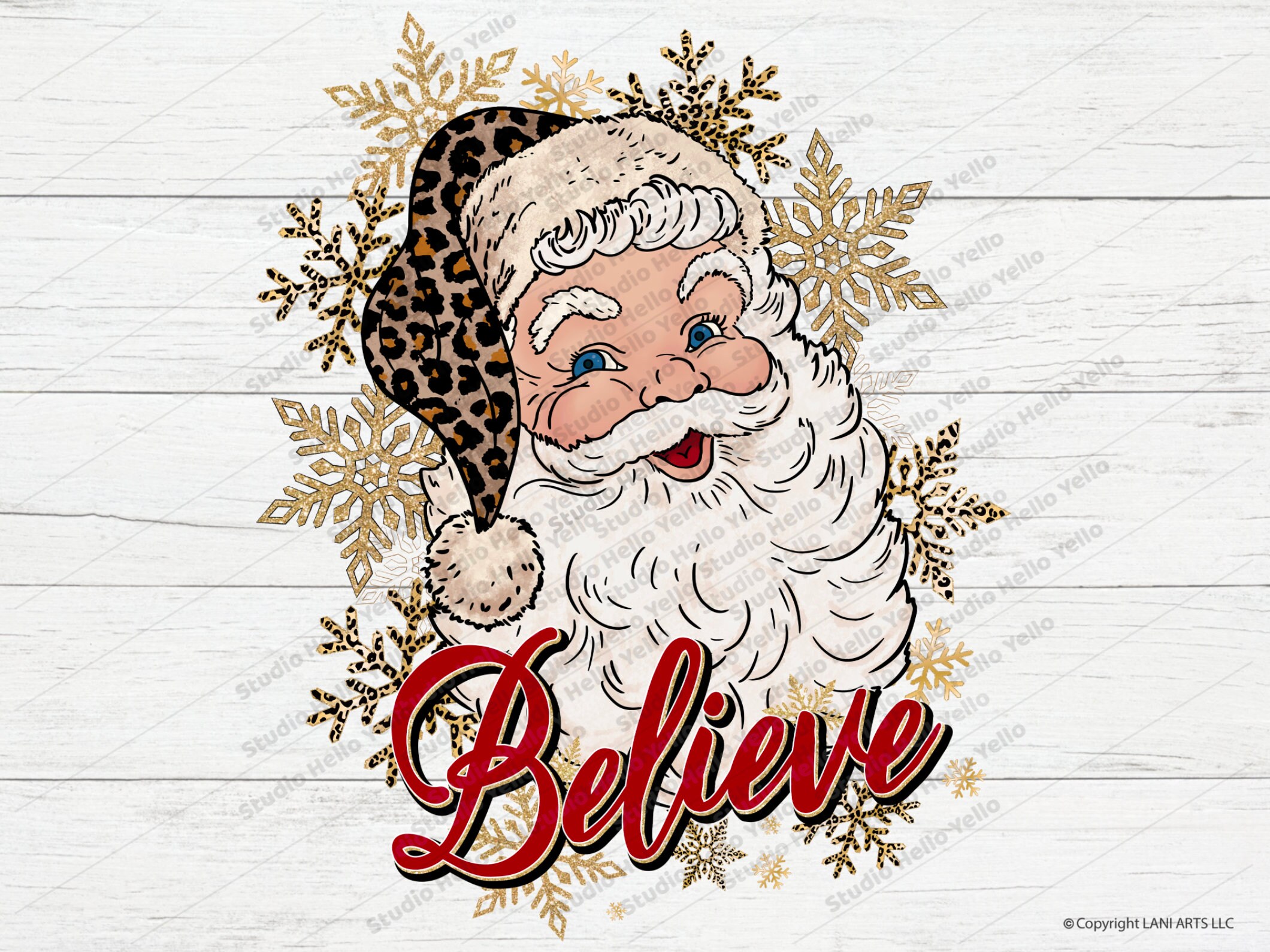 Santa Believe PNG Santa Png Christmas Png Santa Sublimation - Etsy