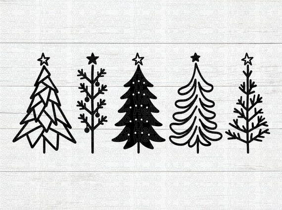 Christmas Tree Svg Bundle Christmas Svg Christmas Tree Svg | Etsy