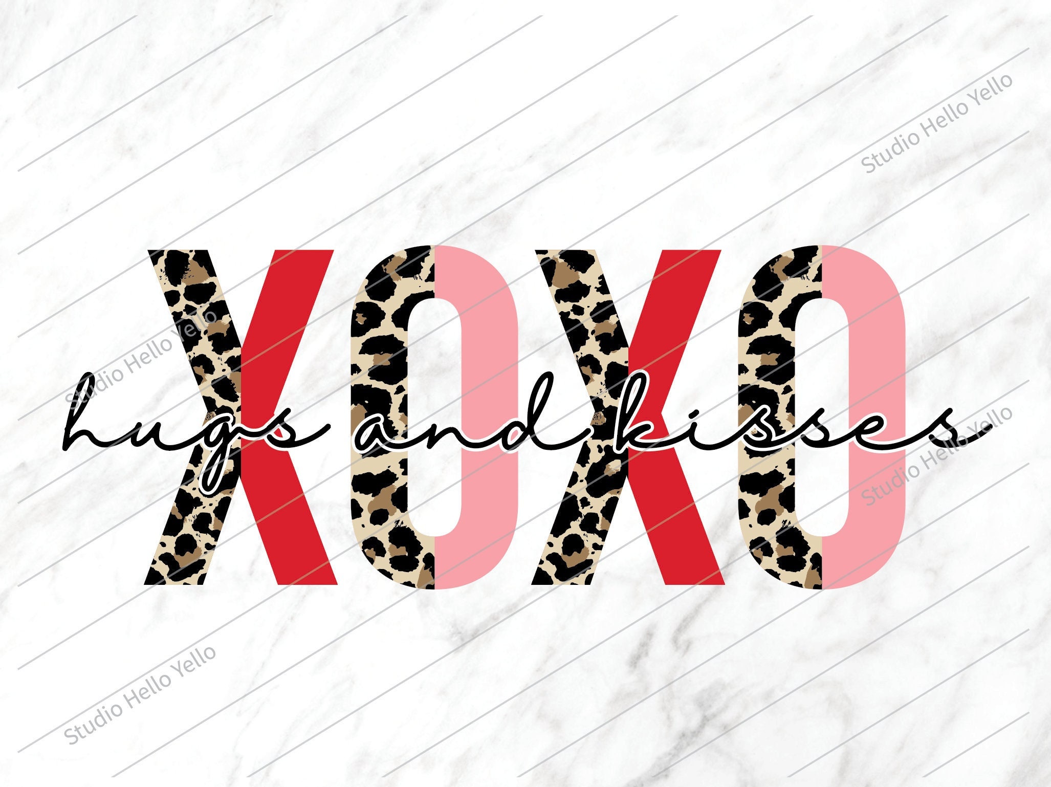 XOXO Hugs and Kisses Pnghugs and Kisses Sublimationvalentine - Etsy