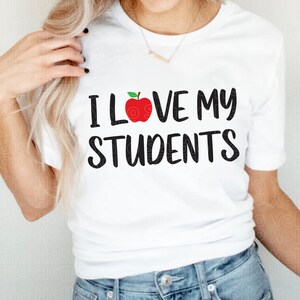 I Love My Students Svg, Teacher Svg, School Svg, Teach Svg, Teacher ...