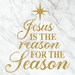 Jesus is the Reason for the Season, Christmas Svg, Christian Christmas ...
