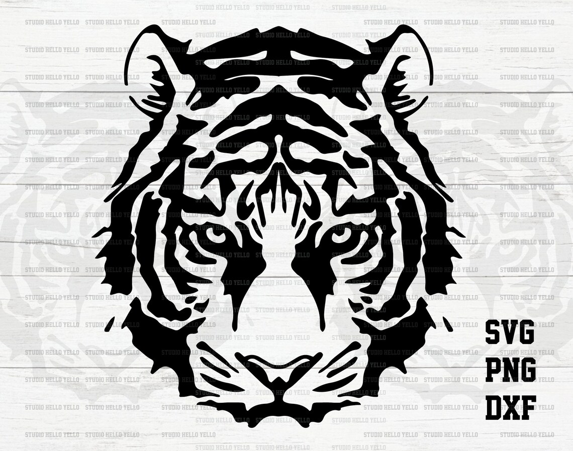 Tiger Svg Tiger Png | Etsy