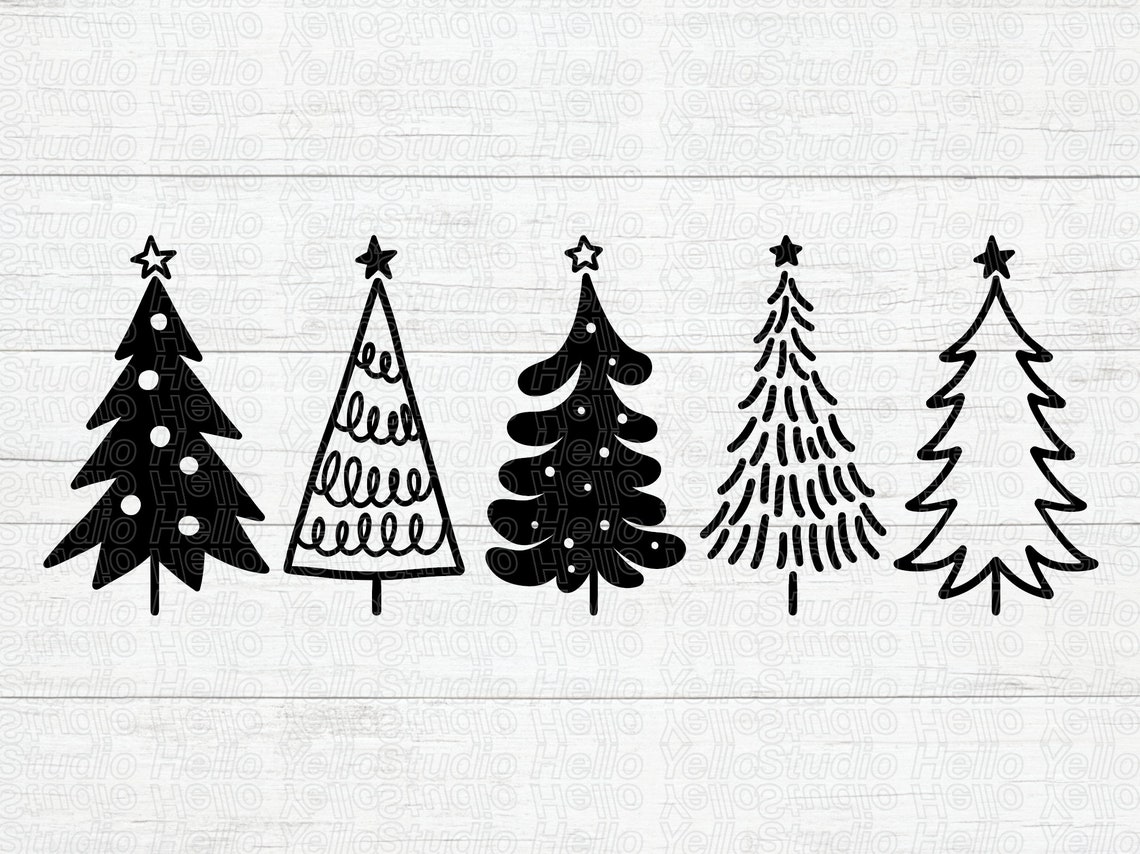 Christmas Tree Svg Bundle Christmas Svg Christmas Tree Svg - Etsy
