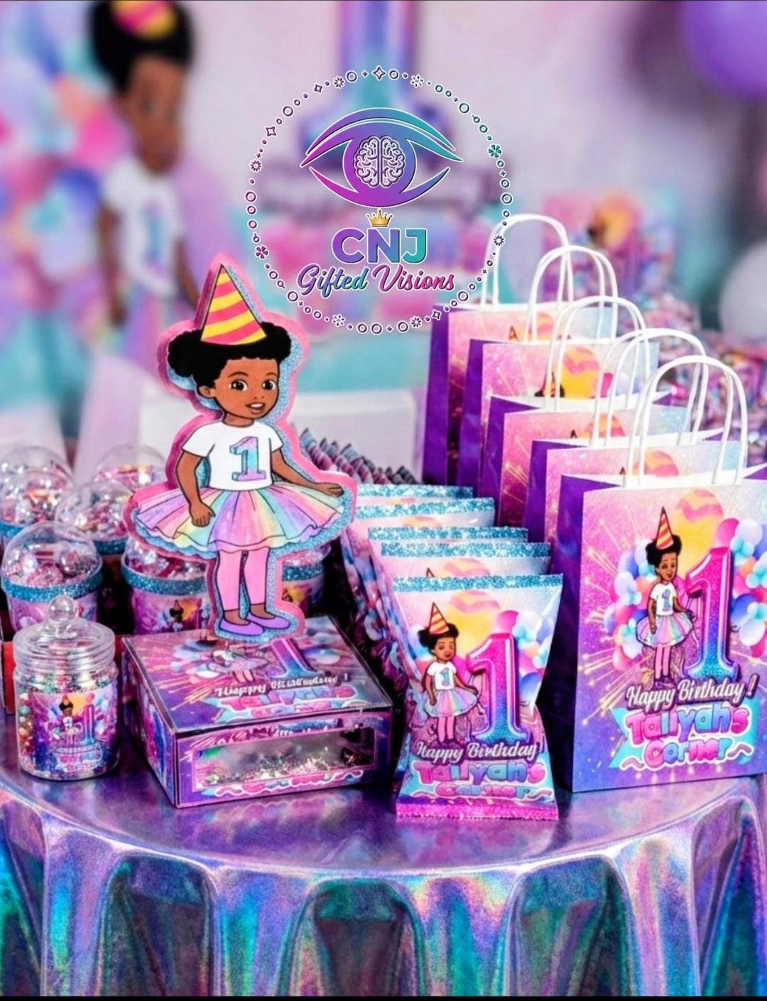 Chip Can Shakers, Party Favors, Birthday Party Package, Children's ...
