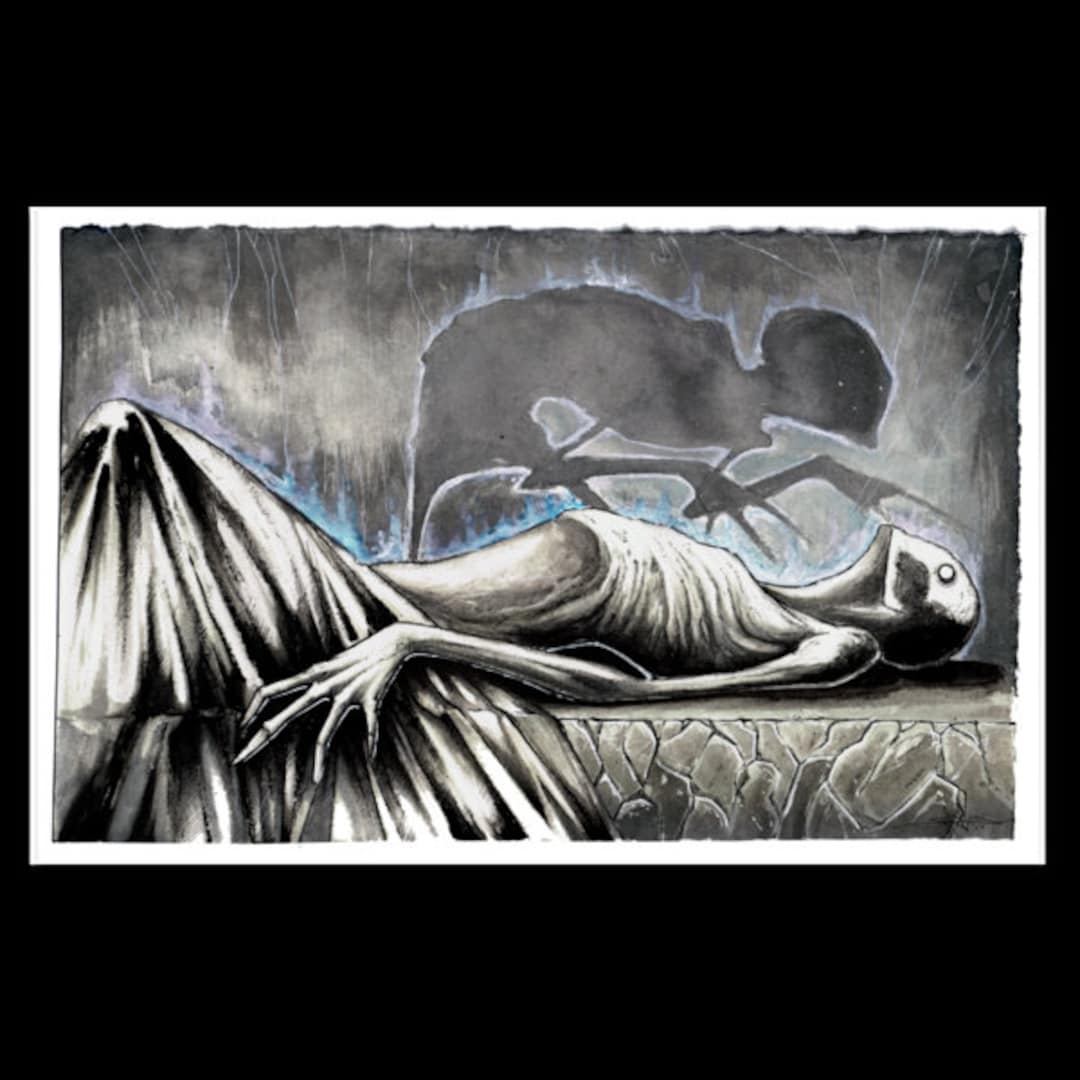 Sleep Paralysis Print- Digital Prints, Wall Art, Home Decor ...