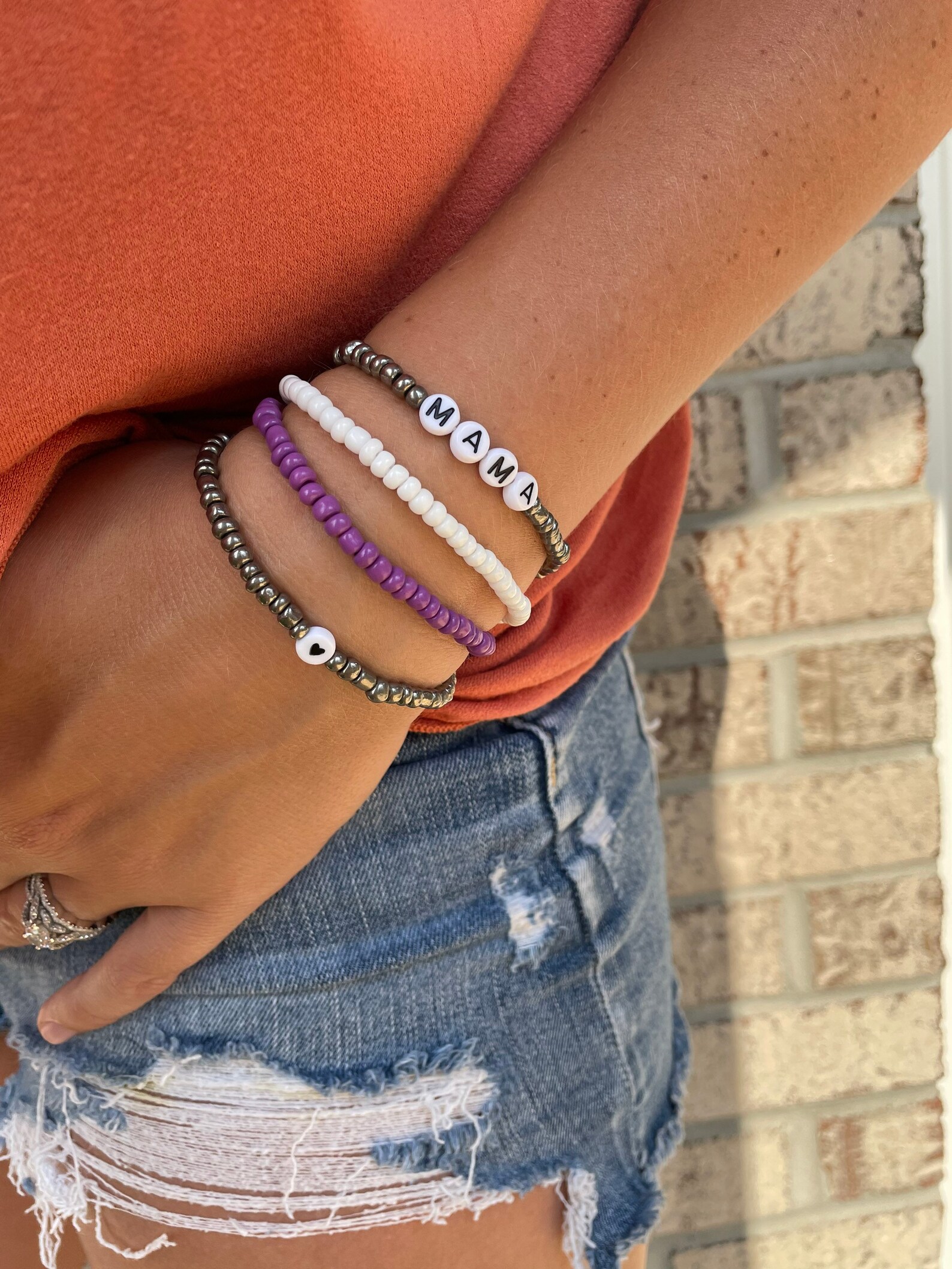 Custom MAMA Bracelet - Etsy