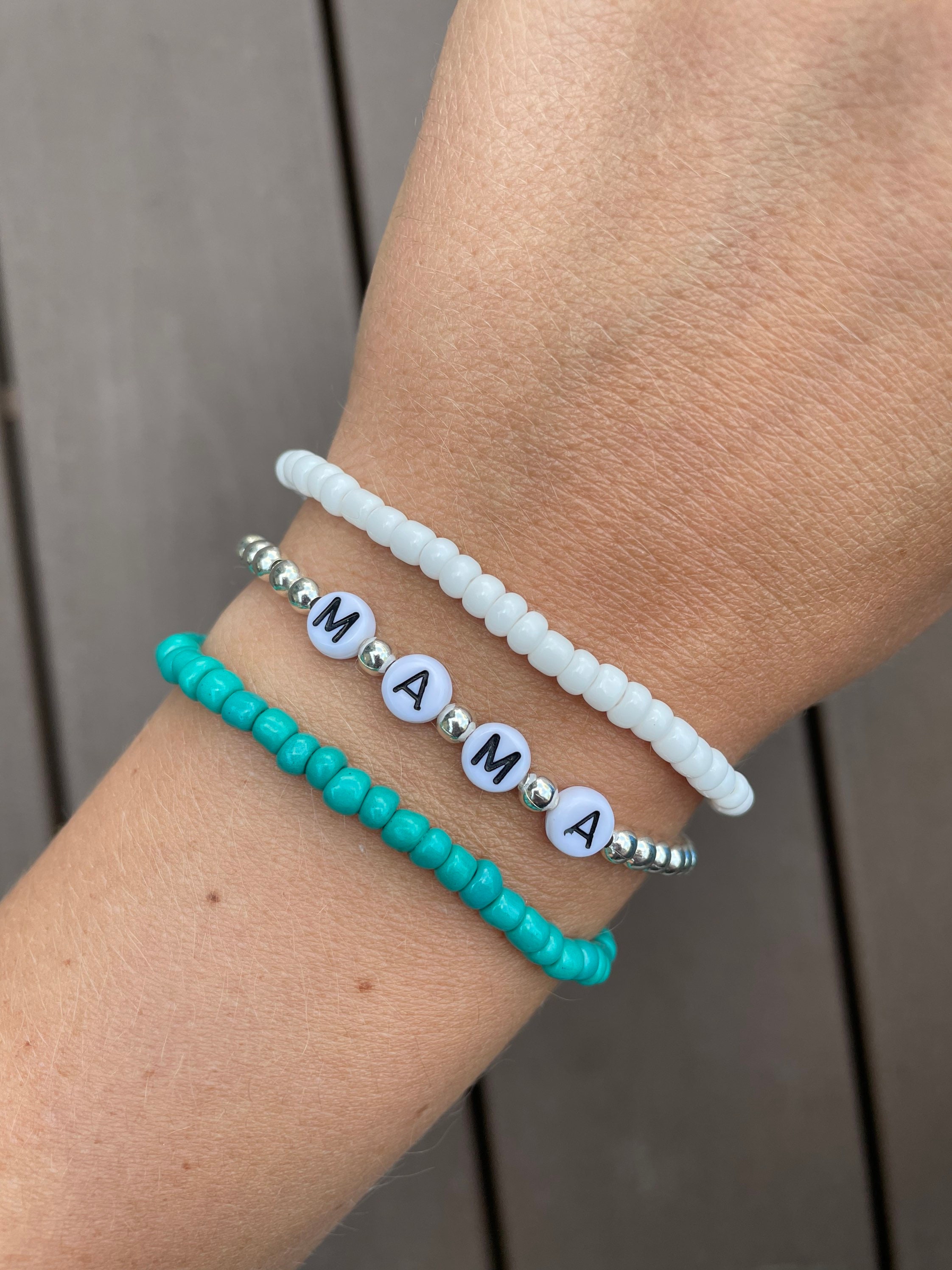 Custom MAMA Bracelet - Etsy