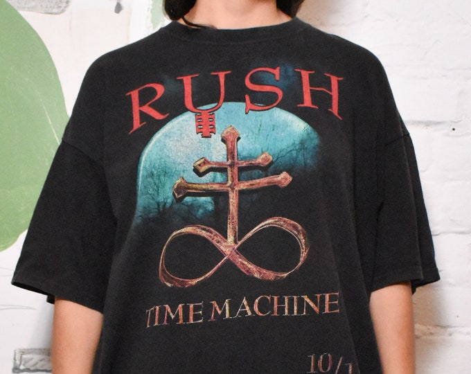 Vintage 10/11 Rush Time Machine Tour T-shirt - Etsy