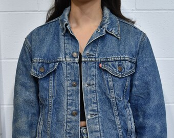 Levis Blanket Lined Trucker Jacket - Etsy