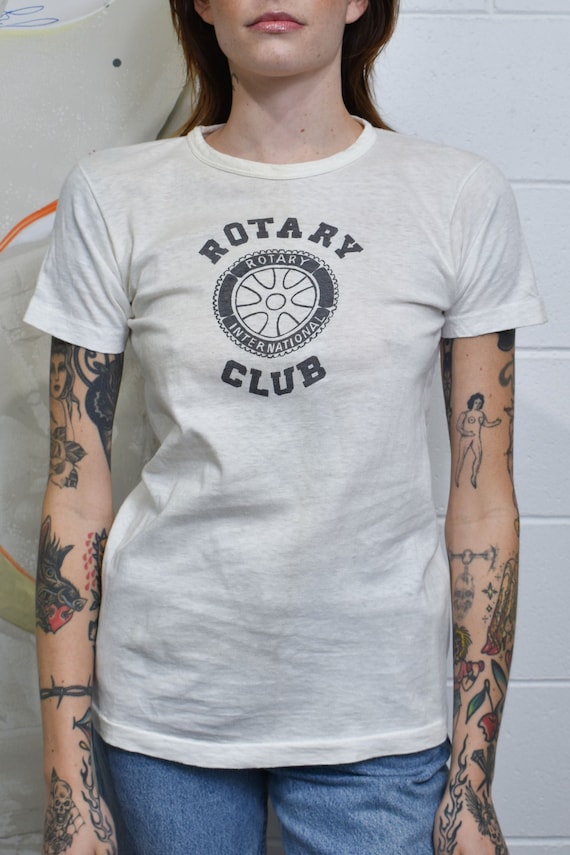 Vintage rotary international t-shirt - Gem