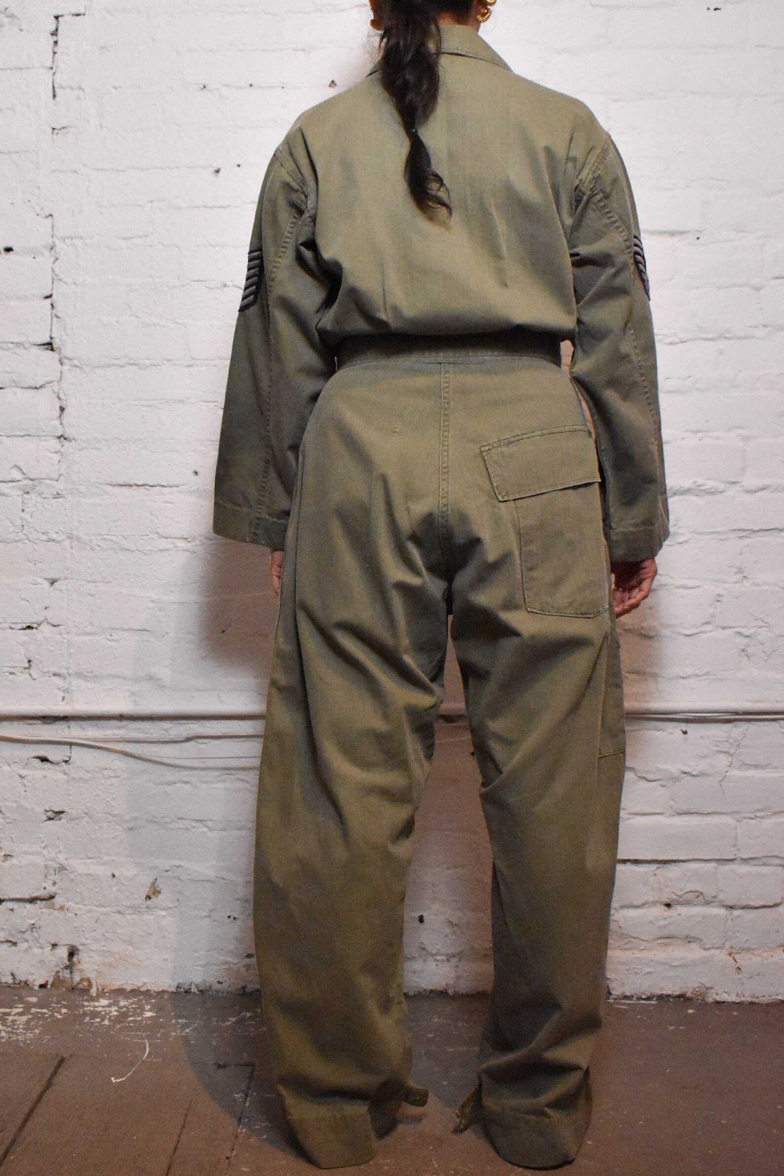 Vintage 1940s WWII Herringbone Coveralls - Etsy
