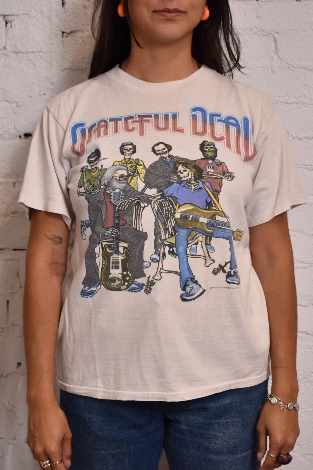 Vintage Rare 1987 Grateful Dead Fall Tour T-shirt - Etsy