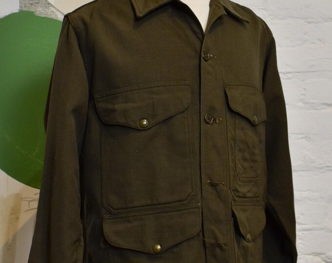 Vintage 1950s "filson Garment" Wool Mackinaw Cruiser Jacket - Etsy