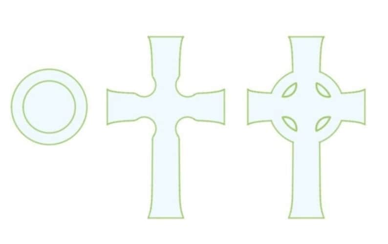 Celtic Cross CNC Plasma DXF/SVG Cut Files - Etsy