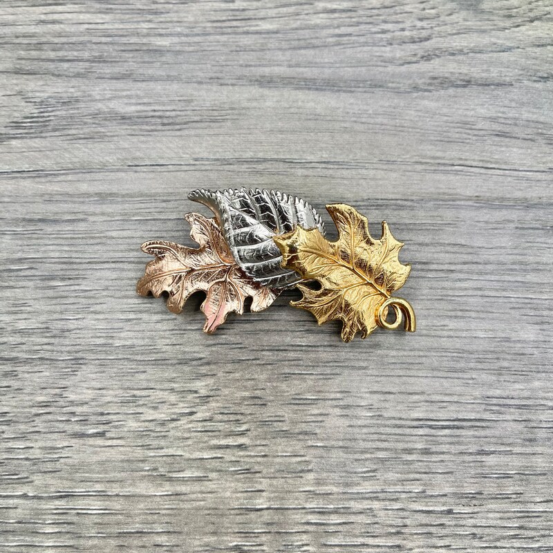Autumn Leaf Brooch - Etsy