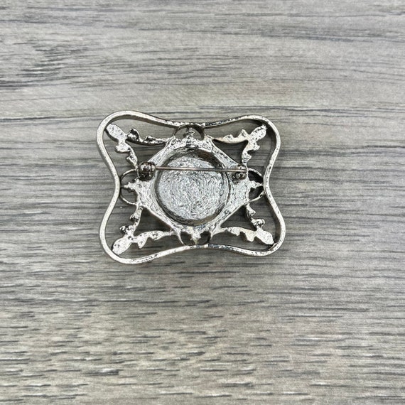 Vintage Avon “Bold and Classic” 1992 Purple Cabochon … - Gem