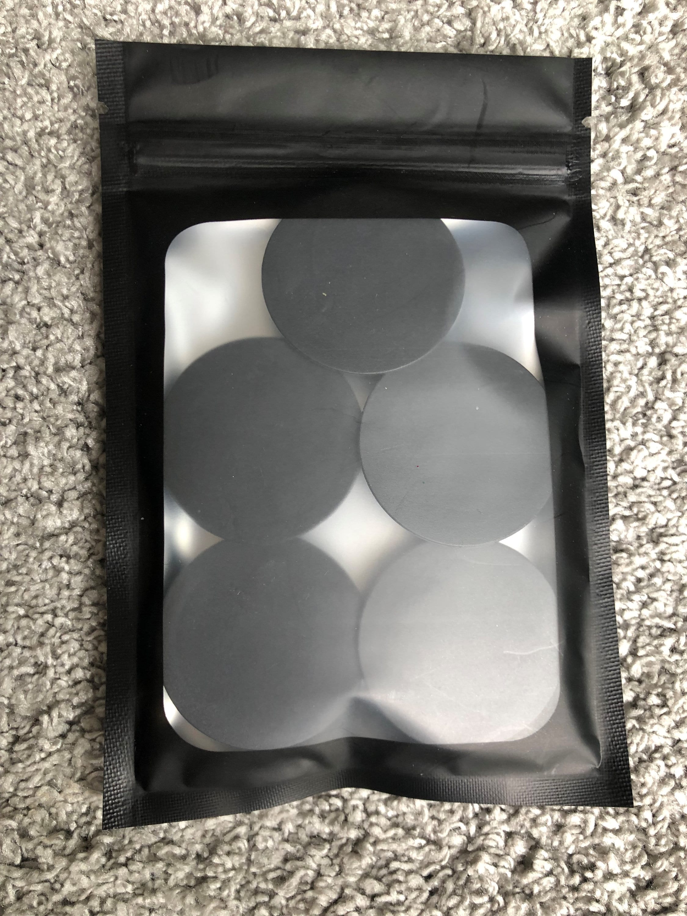 5x Blank Phone Grips / White / Black / Crafting / Glitter / Resin ...