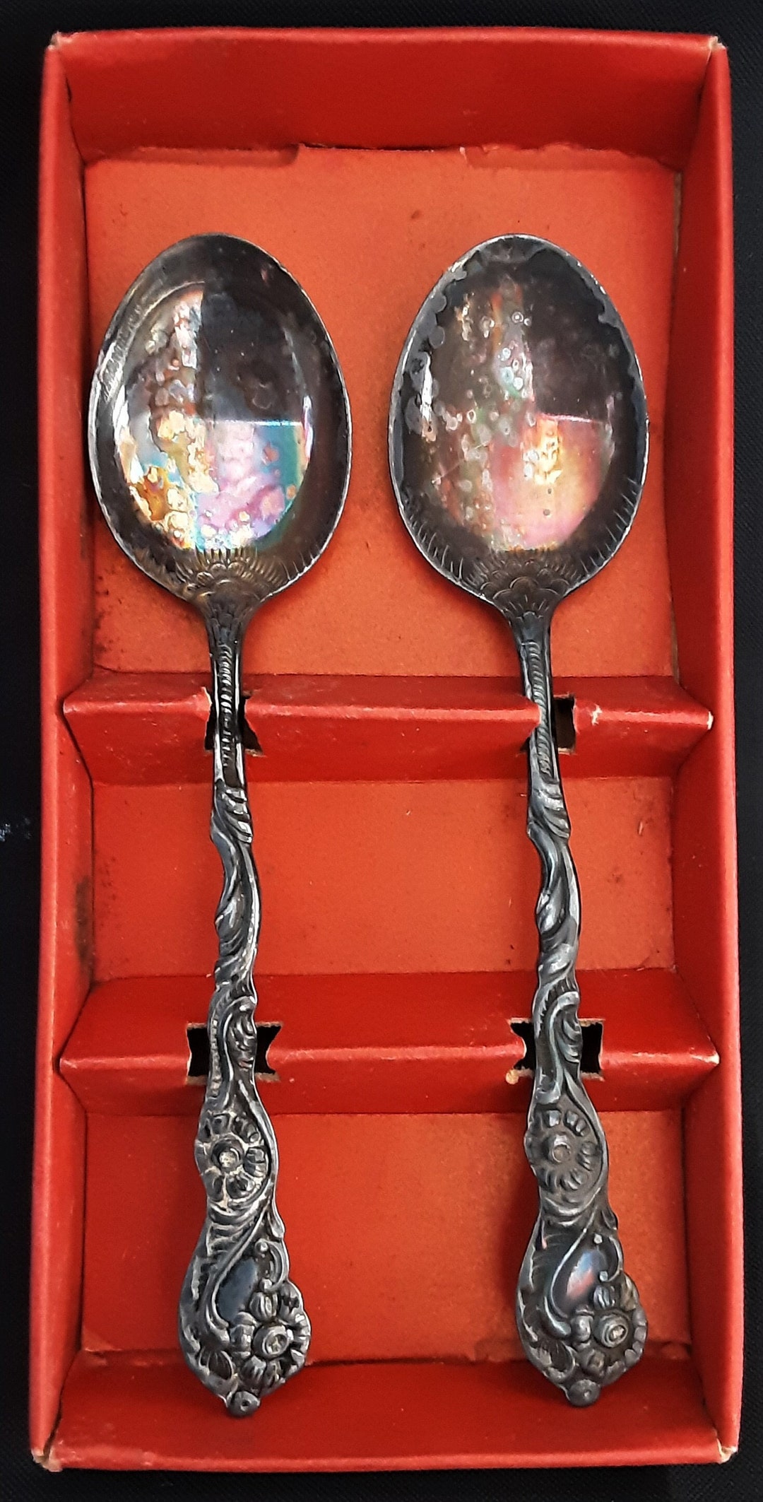 Nils Johan SILVERPLATE Demitasse Spoons SWEDEN 4 - Etsy