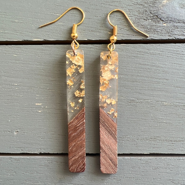 Gold Flake Resin - Etsy