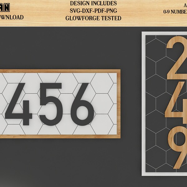 Address Sign Dxf - Etsy