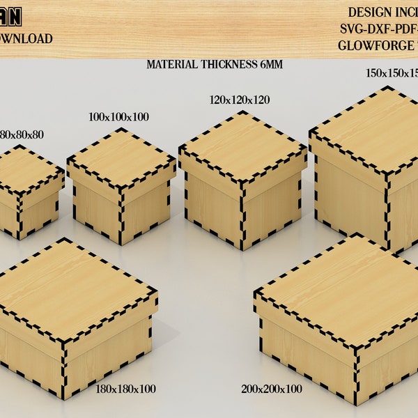Glowforge Files - Etsy