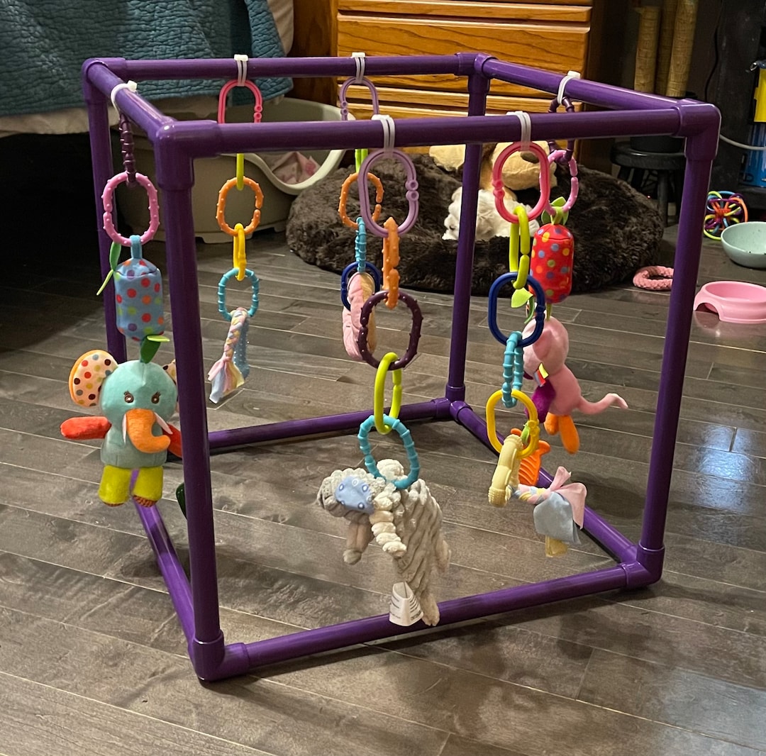 Puppy Play Center Play Gym Purple Blue Red or Multi Puppy Gym XTRA ...