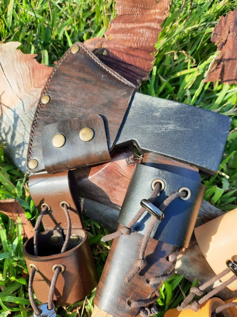 Axe Holster Ax Hanger Handcrafted Hatchet Holster Leather - Etsy