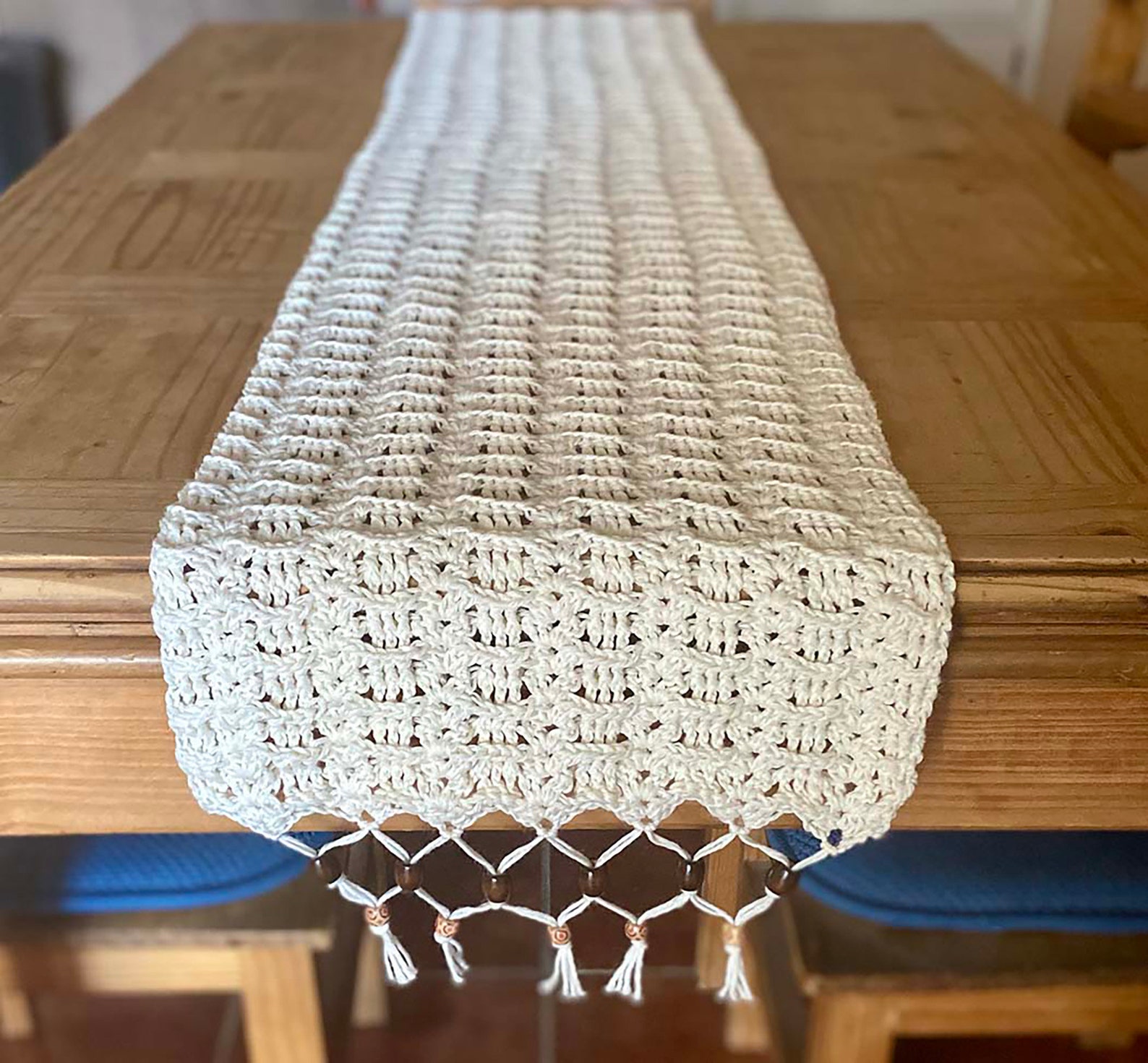 Making Waves Table Runner Crochet Pattern Download - Etsy