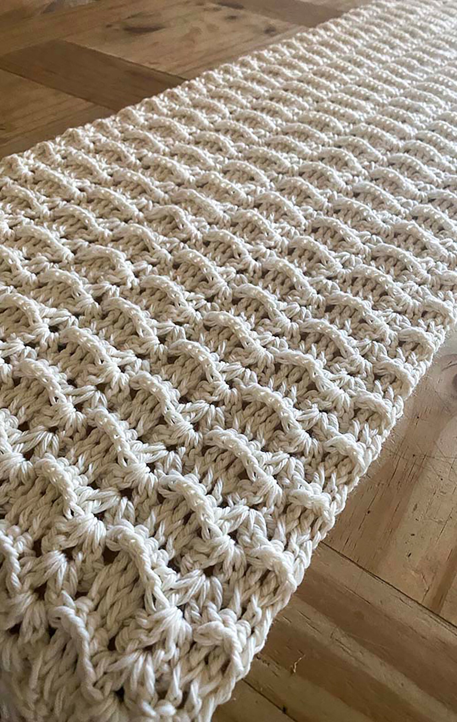 Making Waves Table Runner Crochet Pattern Download - Etsy