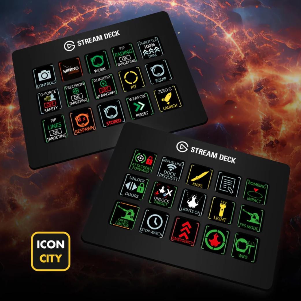 Star Citizen - Stream Deck Icons - 15 & 32 Key Versions - Etsy