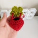 Strawberry Mini Pouch Crochet Pattern - Etsy