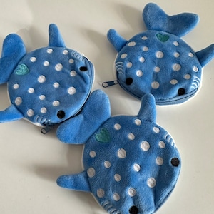13x12cm Cute Whale Shark Coin Purse Kawaii Wallet - Etsy