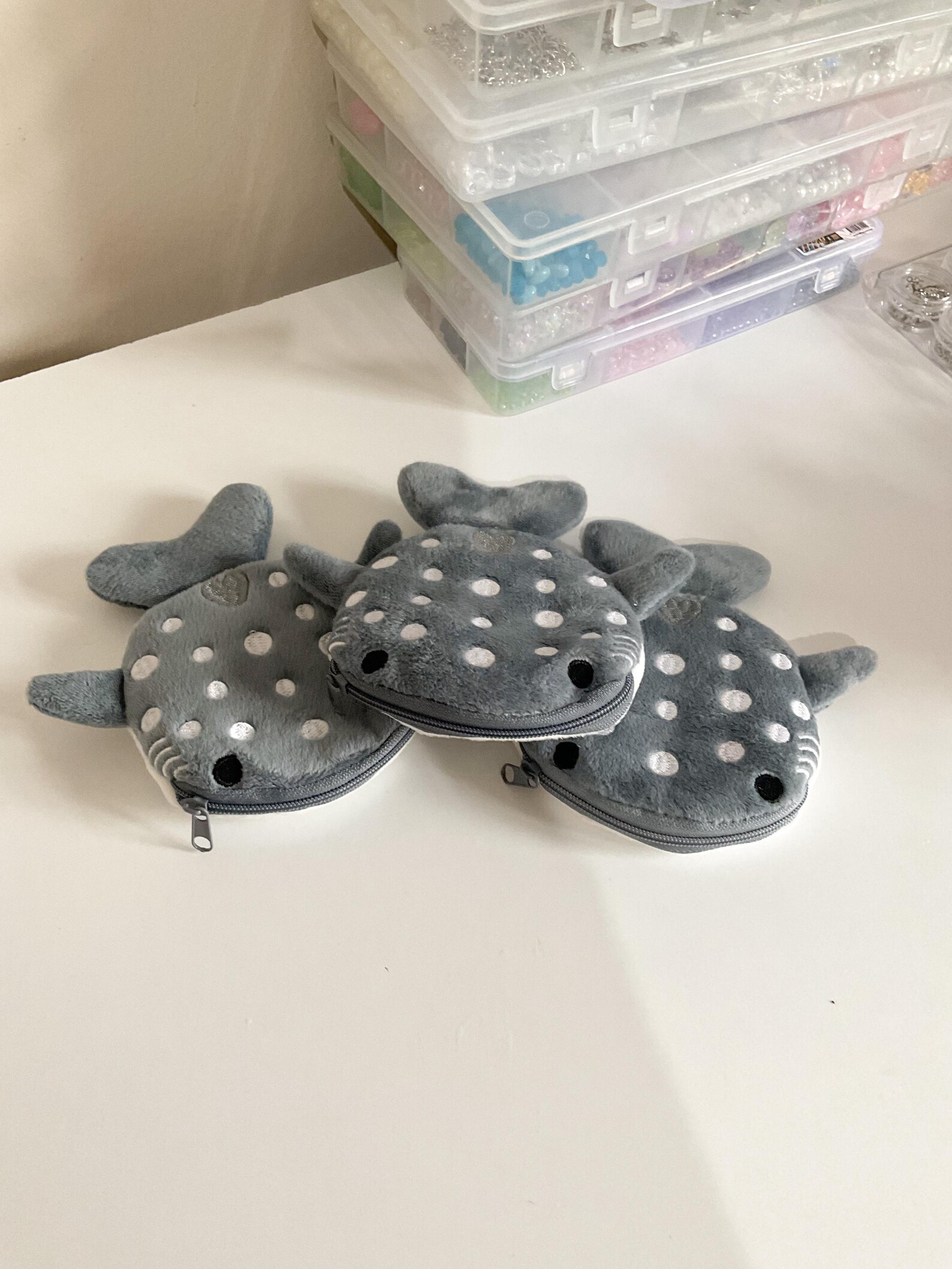 Cute Whale Shark Coin Purse, Kawaii Wallet (13x12cm) - Etsy