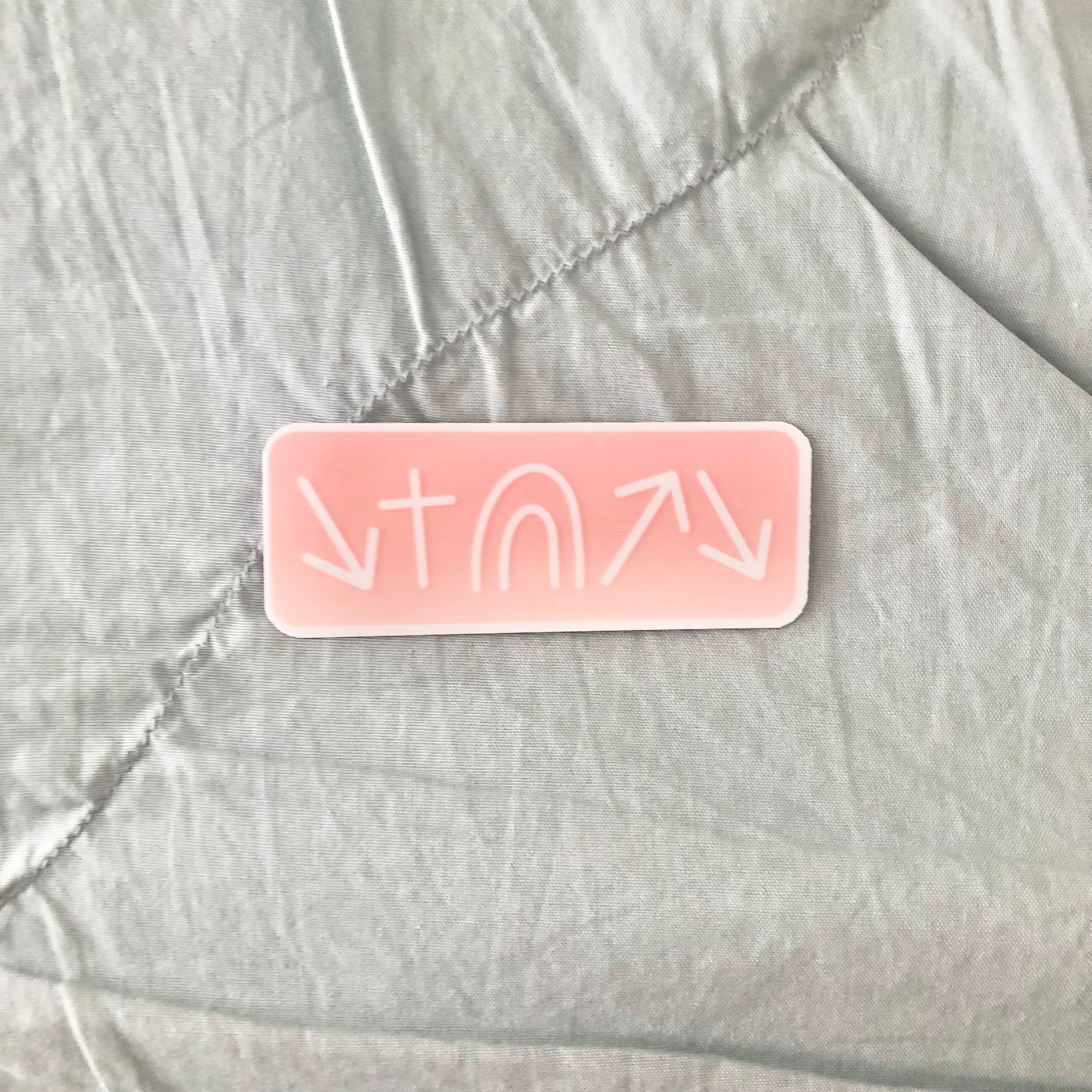 Christian Symbols Sticker (he Came, He Died, He Was Buried, He Rose, He ...
